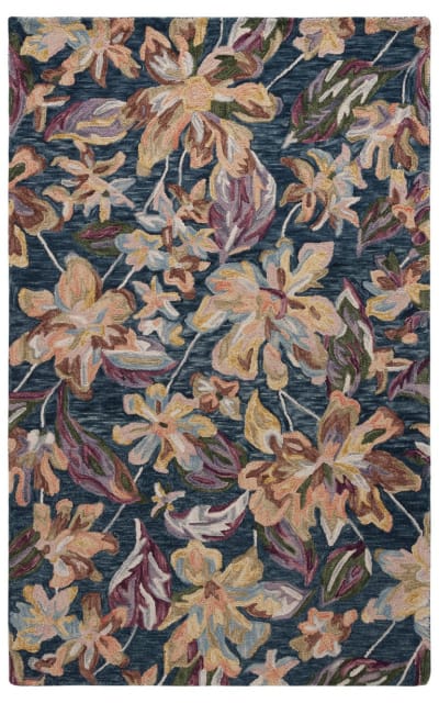 Safavieh Blossom Blm461M Blue - Gold | Rug Studio