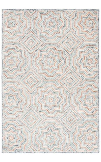 Safavieh Capri Cpr215m Blue - Rust | Rug Studio