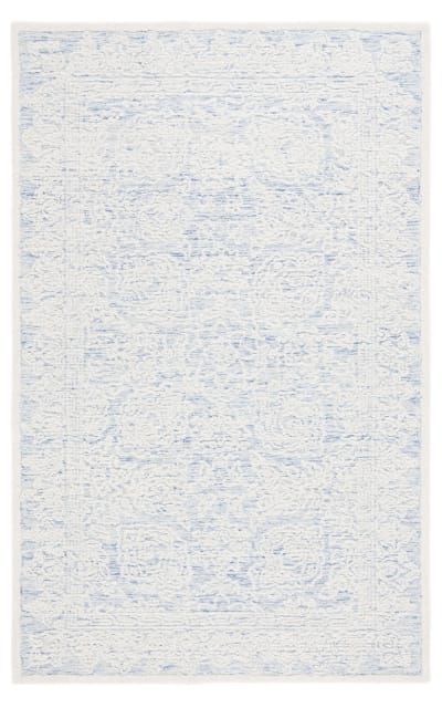 Safavieh Ebony Ebn102M Blue - Ivory | Rug Studio