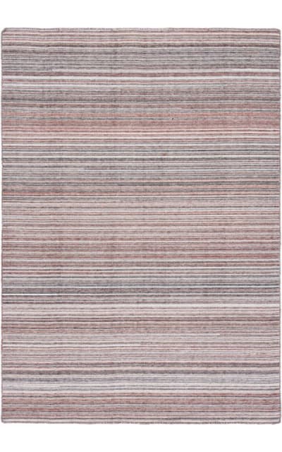 Kilim Klm313q Red - Grey | Rug Studio