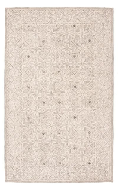 Safavieh Micro-Loop Mlp802G Silver - Ivory | Rug Studio
