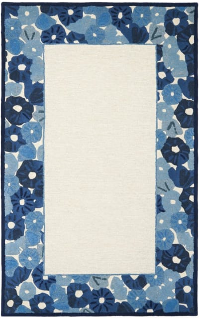 Poppy Glossary Msr3629A Azurite Blue | Rug Studio
