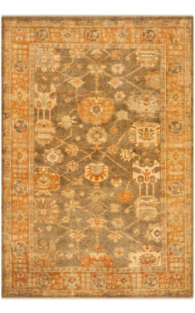 Safavieh Oushak Osh144A Brown - Rust | Rug Studio