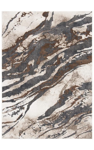 Safavieh Pacific Pfc865F Dark Grey - Beige | Rug Studio