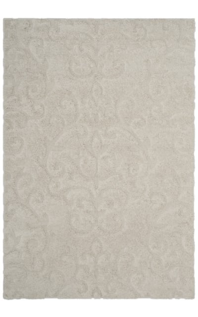 Florida Shag Sg470-1111 Creme - Creme | Rug Studio
