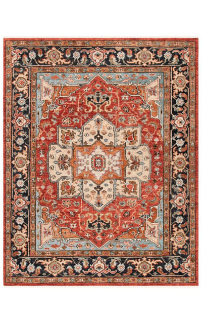 Safavieh Samarkand Srk114H Rust - Charcoal | Rug Studio