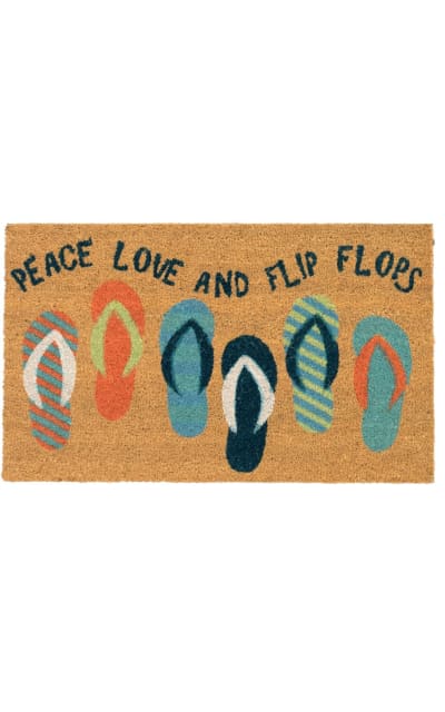 Trans-Ocean Natura Flip Flops 201903 Cool 267963 | Rug Studio