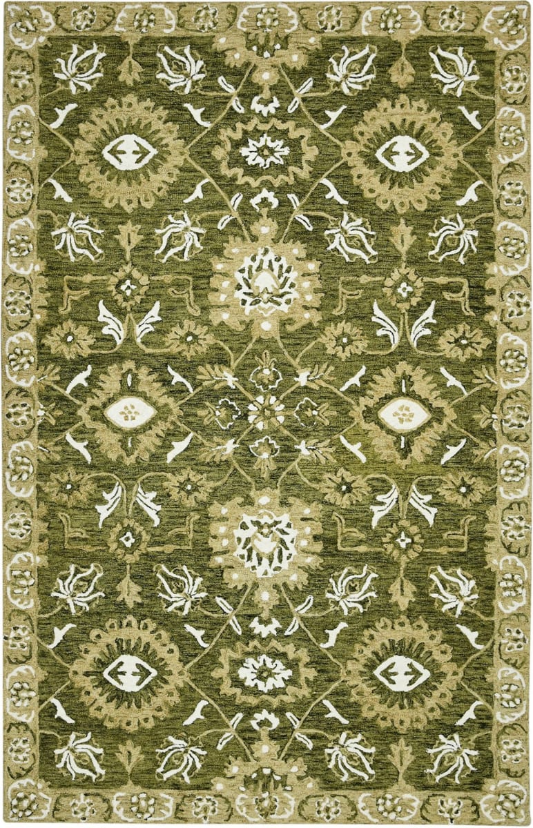 Amer Romania Rom-6 Olive Green | Rug Studio