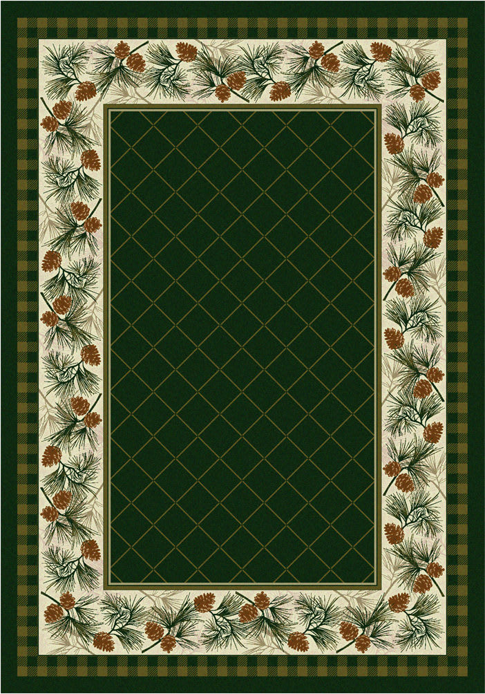 American Dakota National Park Evergreen Green | Rug Studio