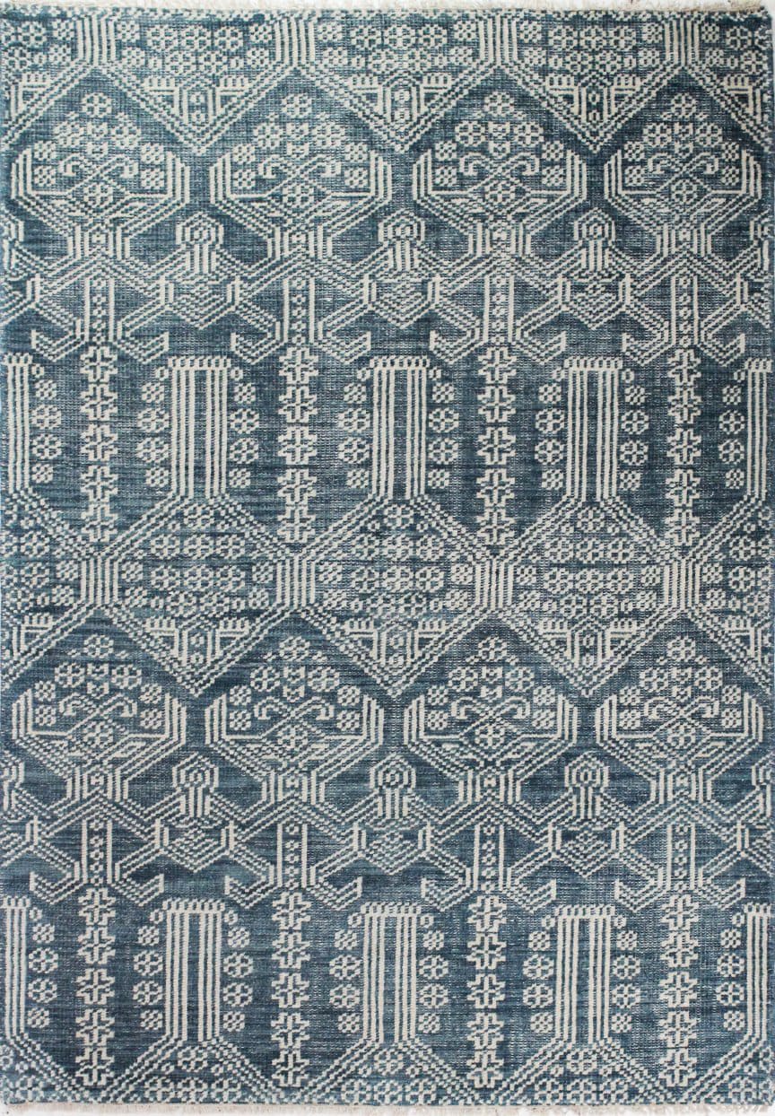 Bashian Artifact A154-Ar108 Azure | Rug Studio