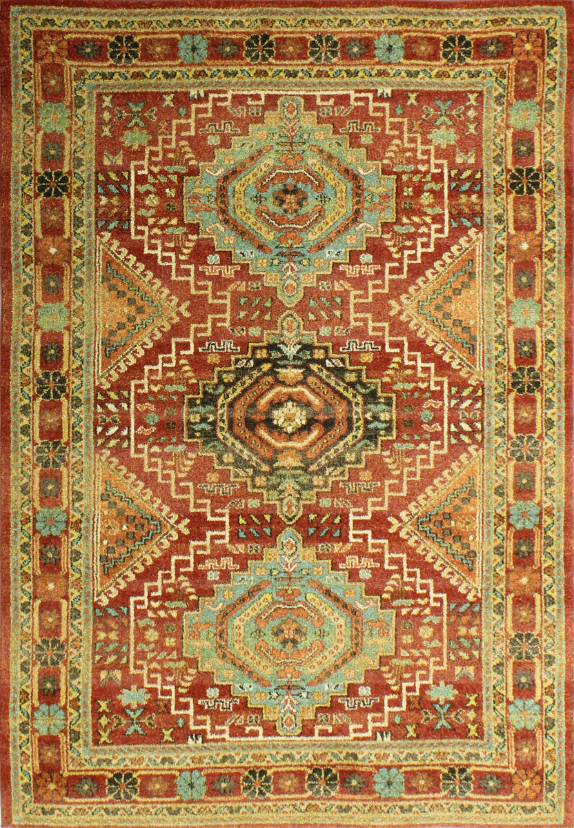 Bashian Buckingham B125-T024a Rust | Rug Studio