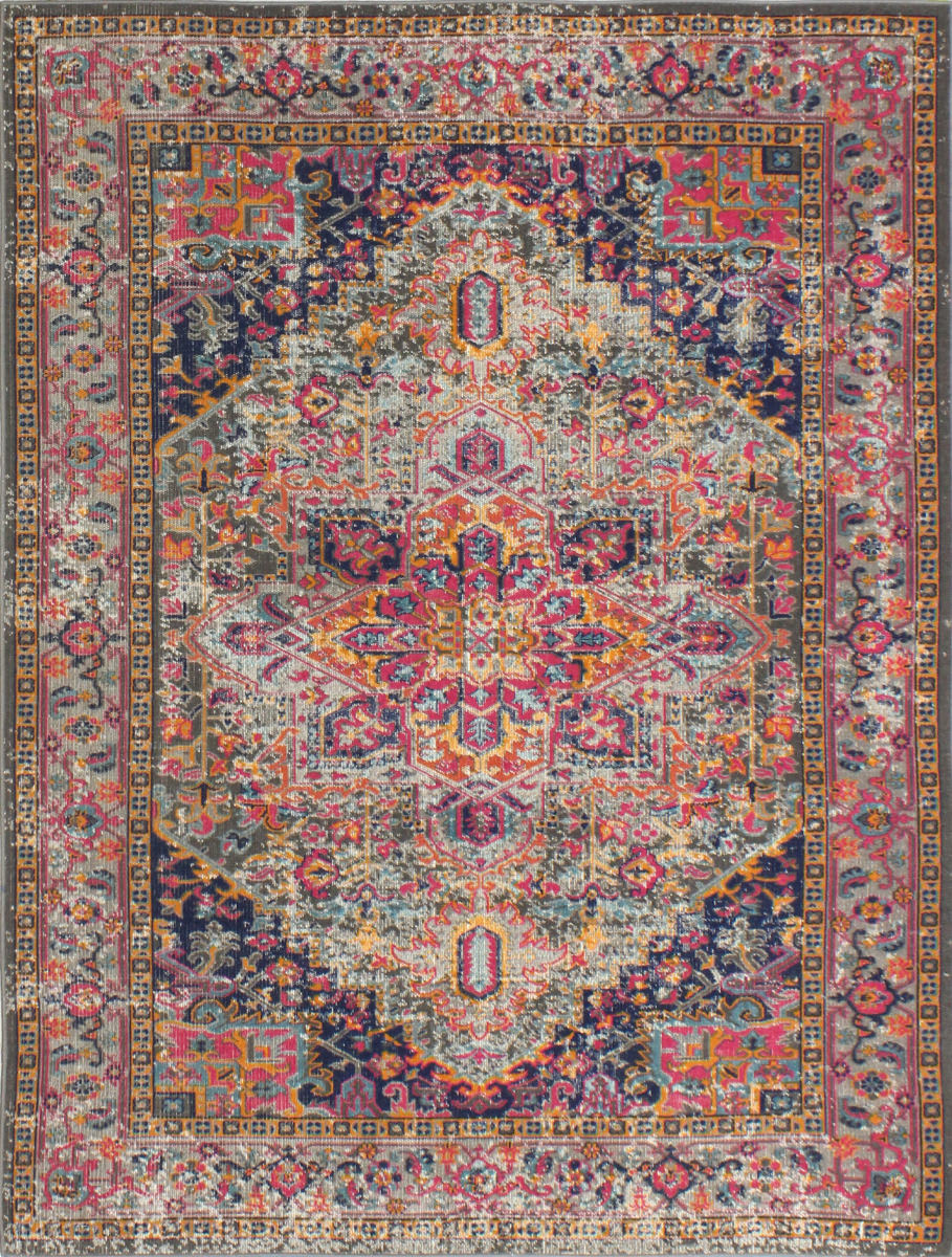 Bashian Heritage H114-Z034 Grey | Rug Studio