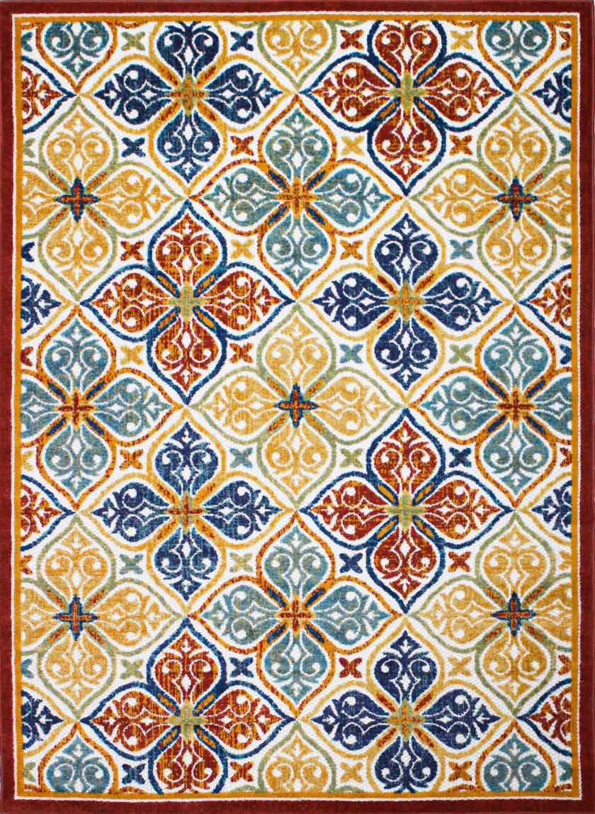 Bashian Veranda V107-Vr106 Multi | Rug Studio