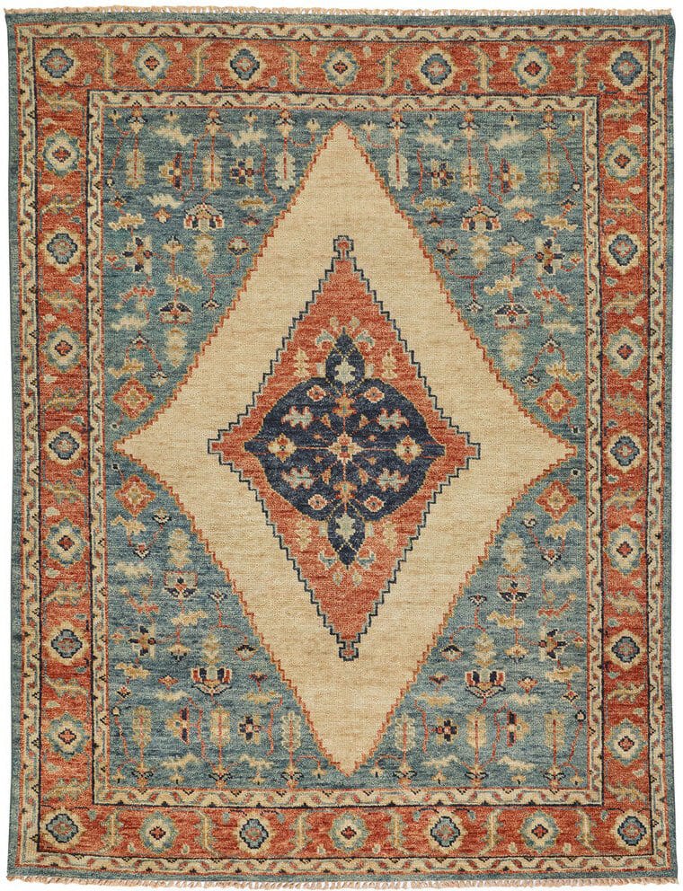 Capel Charise Tabriz 1210 Fog Blue | Rug Studio