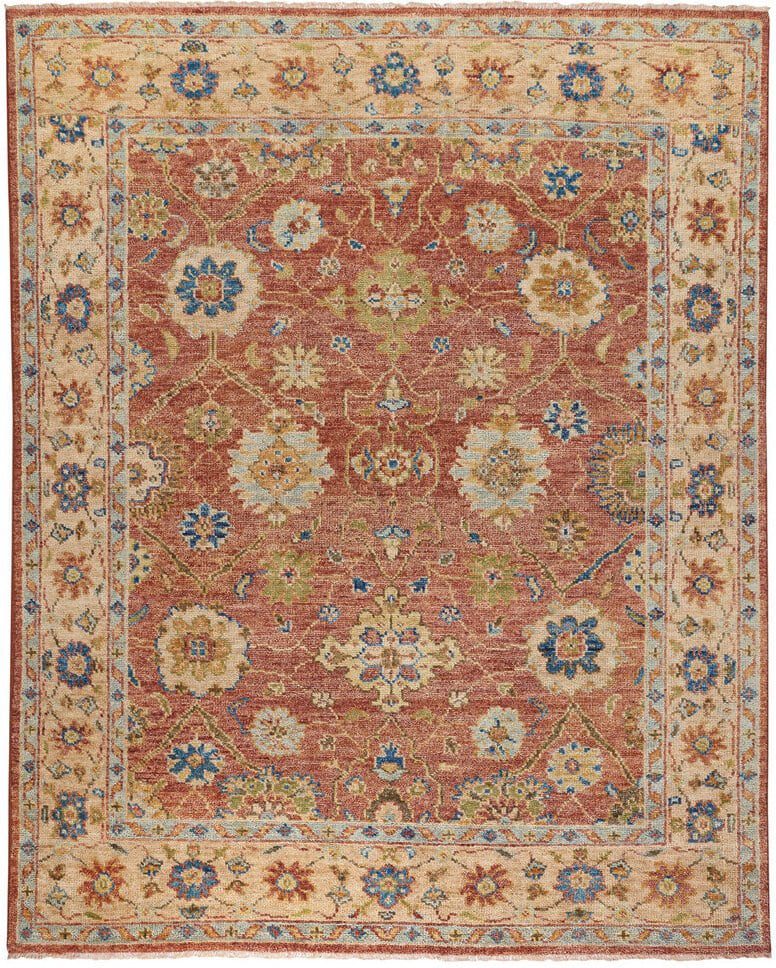 Capel Charise Ziegler 1212 Terra Cotta | Rug Studio