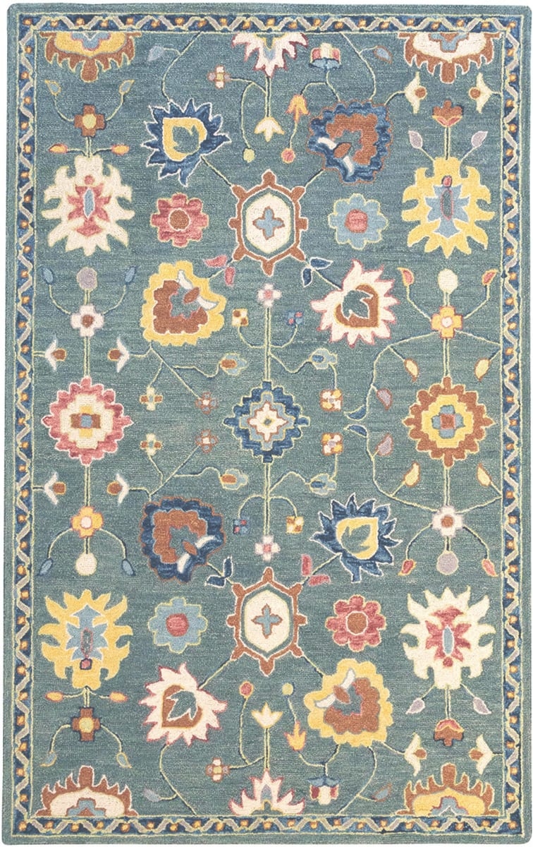 Capel Avanti Mahal 2543 Teal | Rug Studio