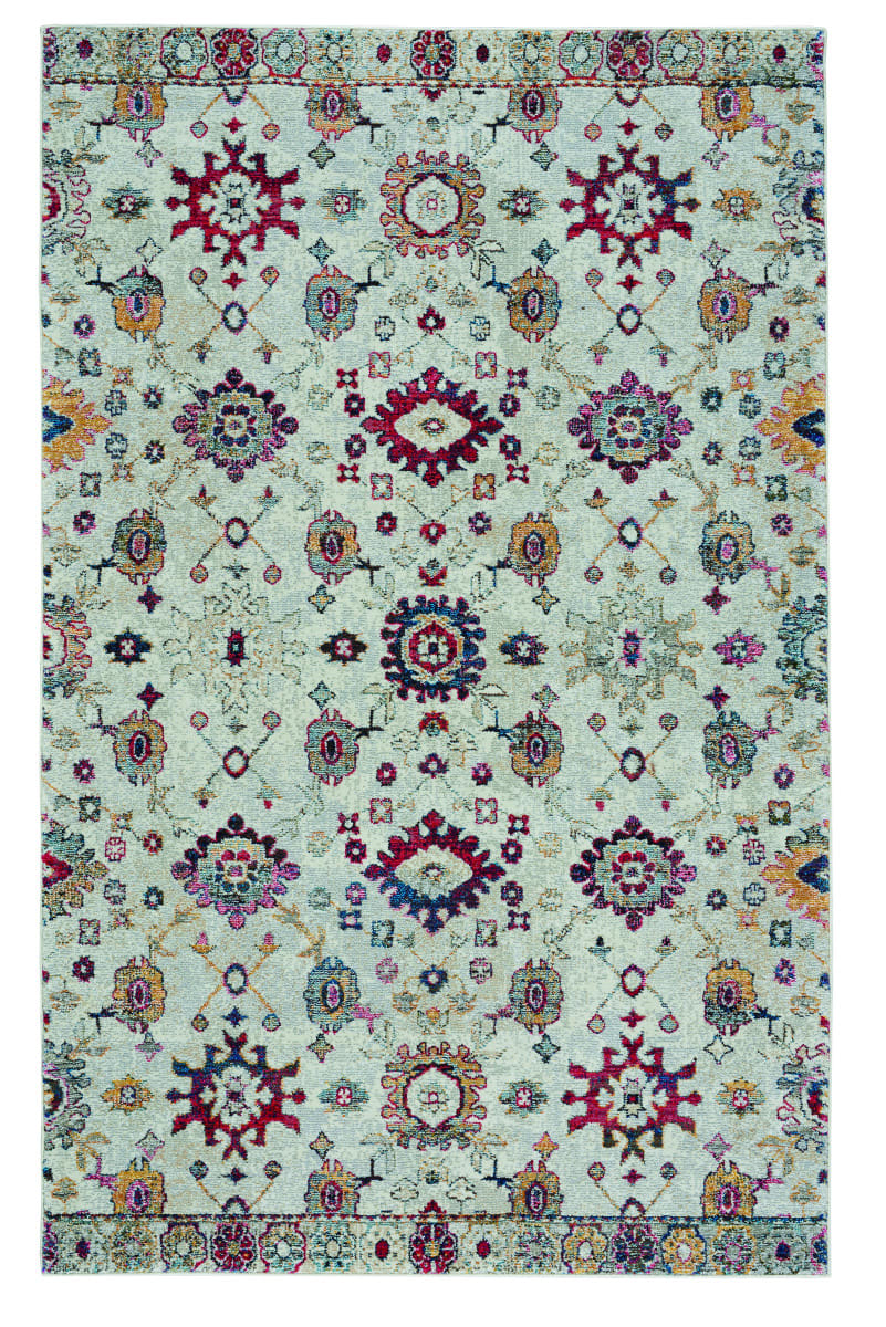 Capel Flame-Keshan 3815 Ivory | Rug Studio
