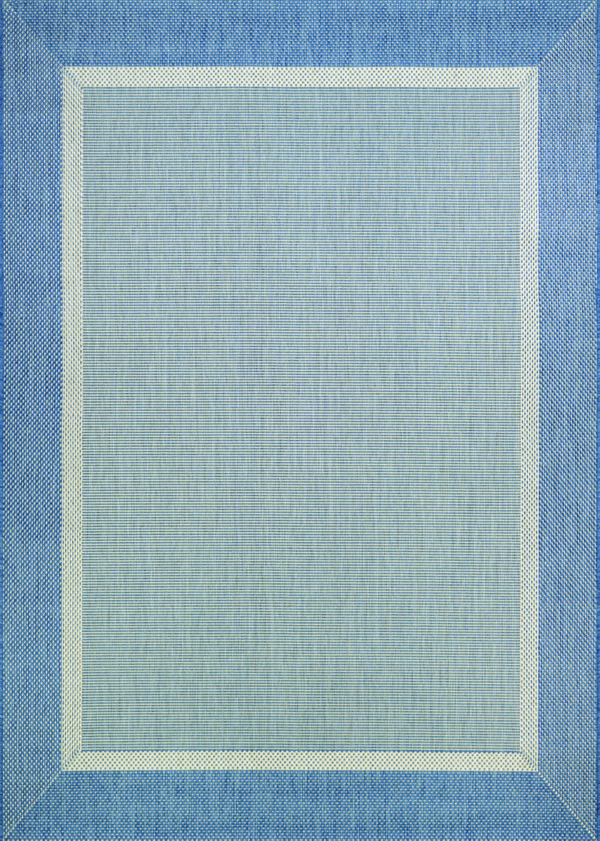 Couristan Recife Stria Texture Champ - Blue | Rug Studio