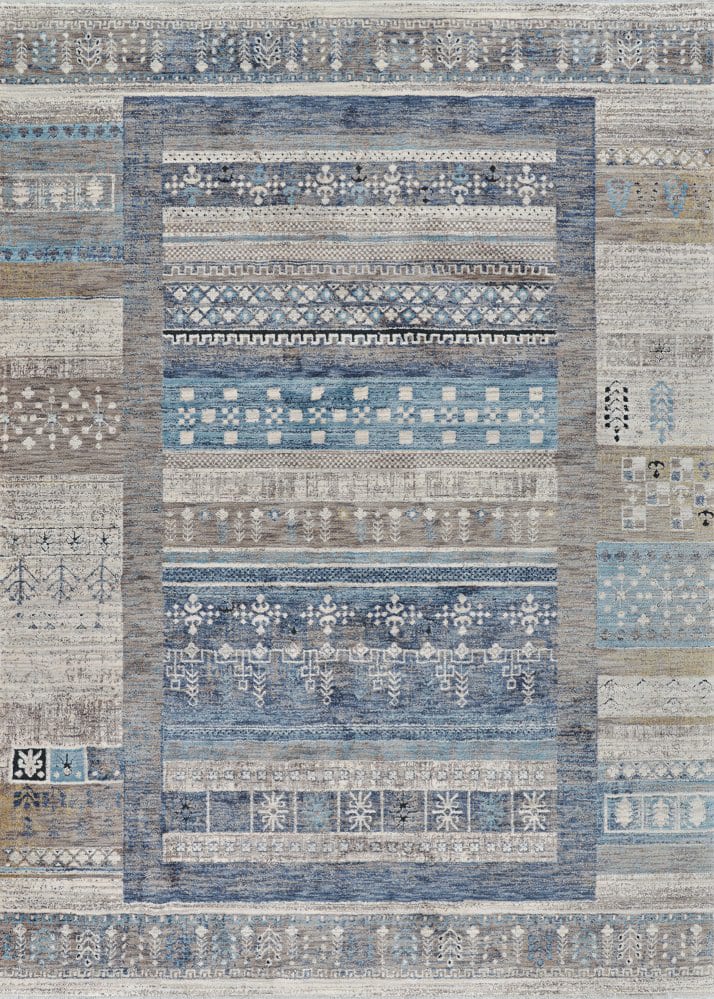 Couristan Nostalgia Serapi Denim Tawny | Rug Studio
