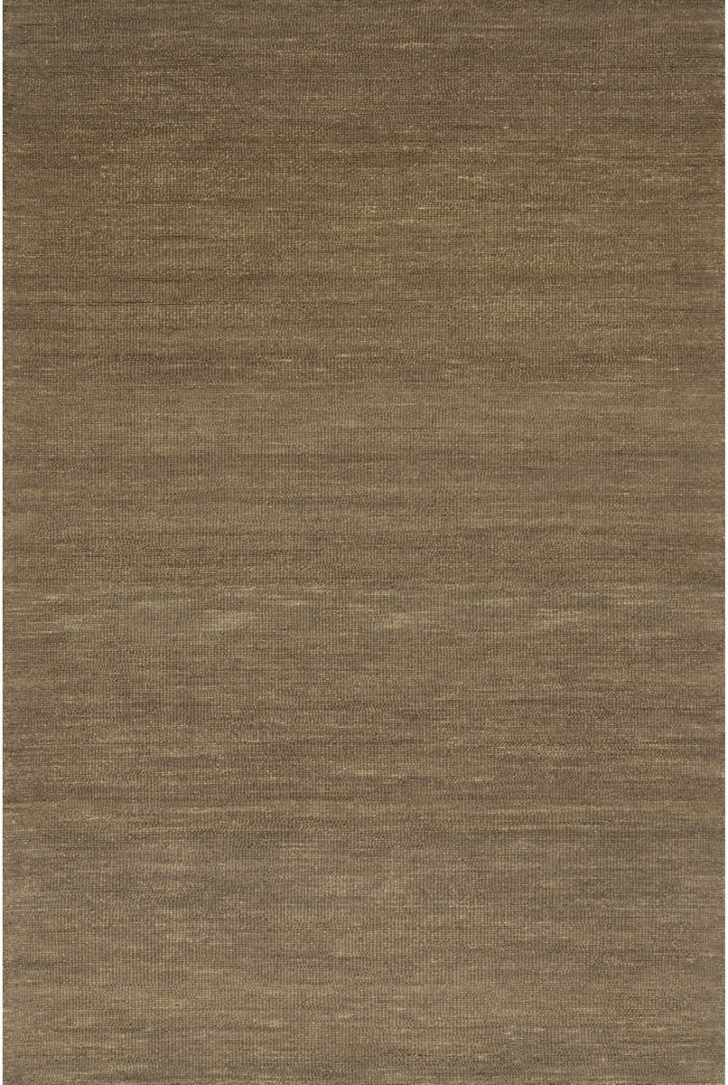 Dash and Albert Hollis Solid Wool Cozy Ash Brown | Rug Studio