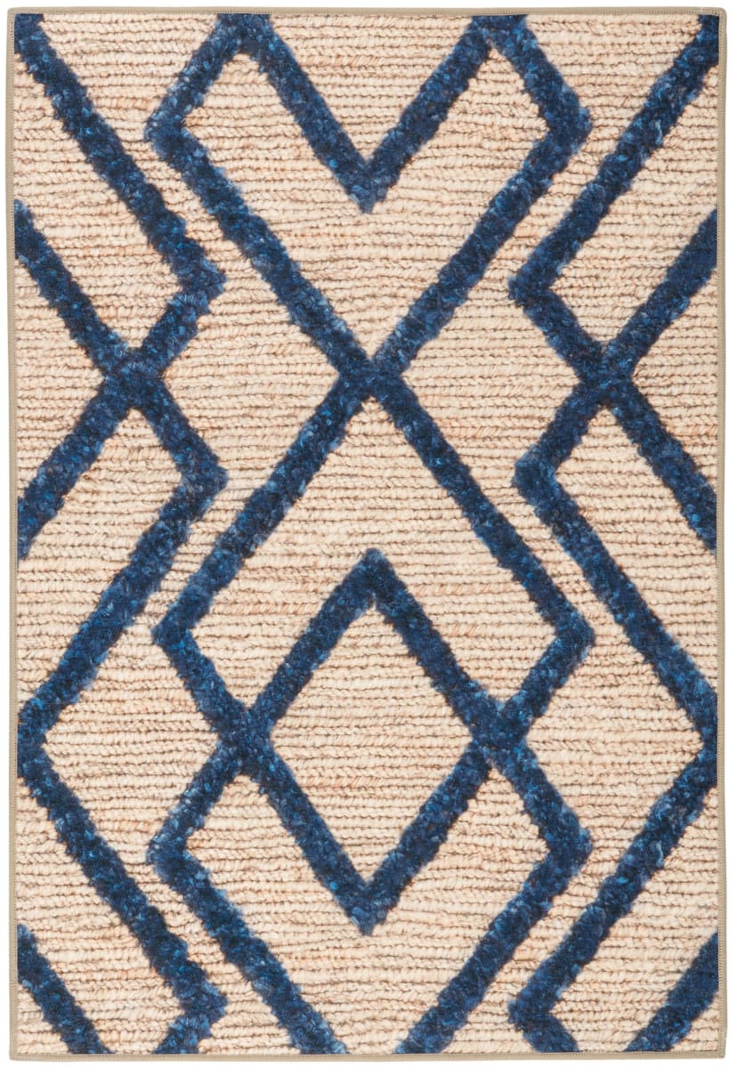 Dash and Albert Marco Washable Navy | Rug Studio