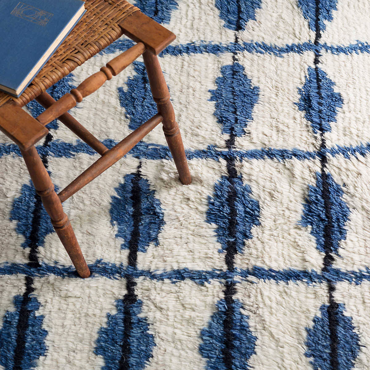 Dash And Albert Noma Woven Indigo | Rug Studio