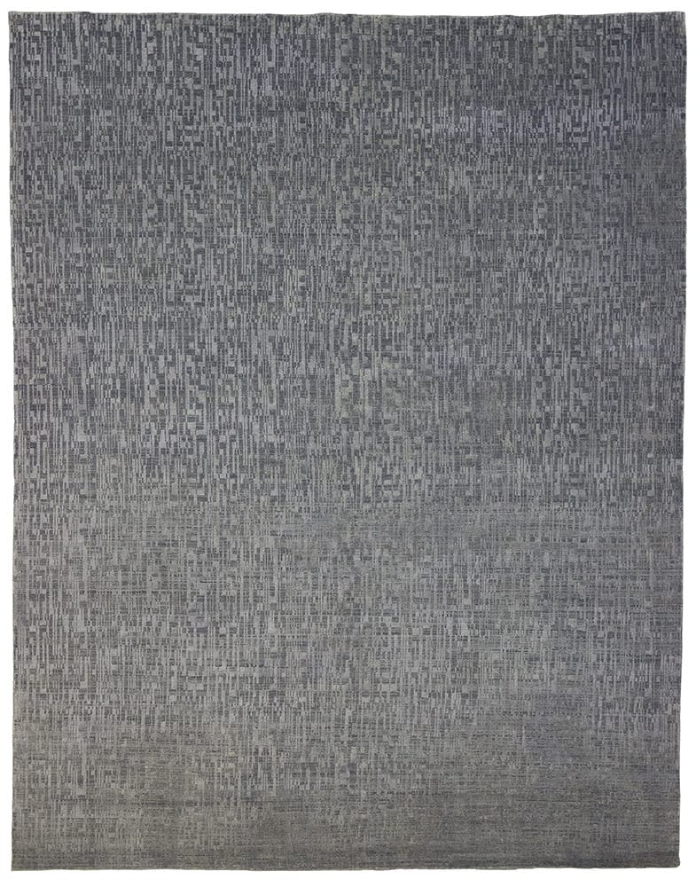 Due Process Textures Vested Grey | Rug Studio