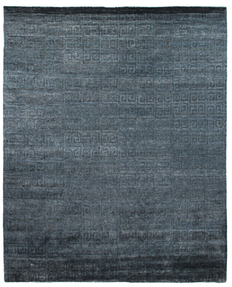 Exquisite Rugs Metro Velvet Hand Knotted 3060 Blue | Rug Studio