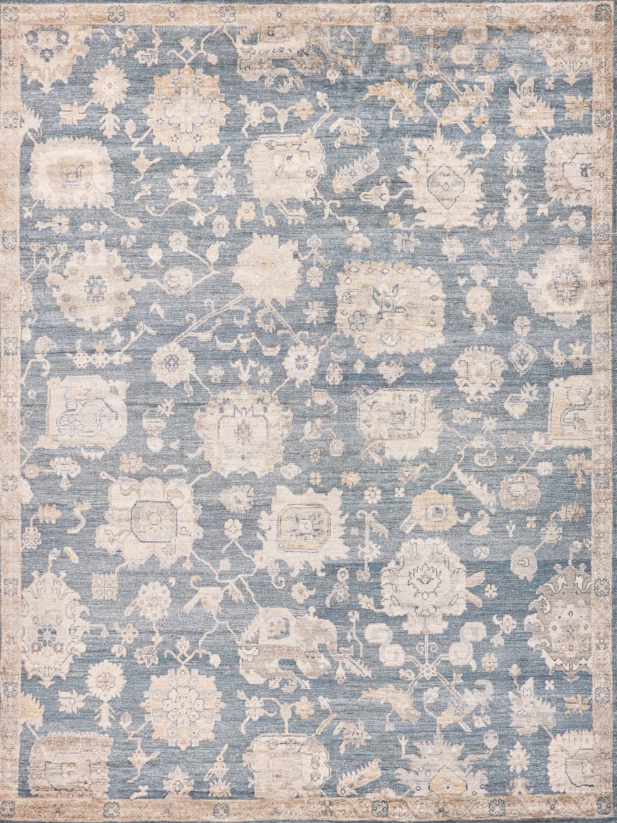 Exquisite Rugs Museum Hand Knotted 3496 Midnight Blue | Rug Studio