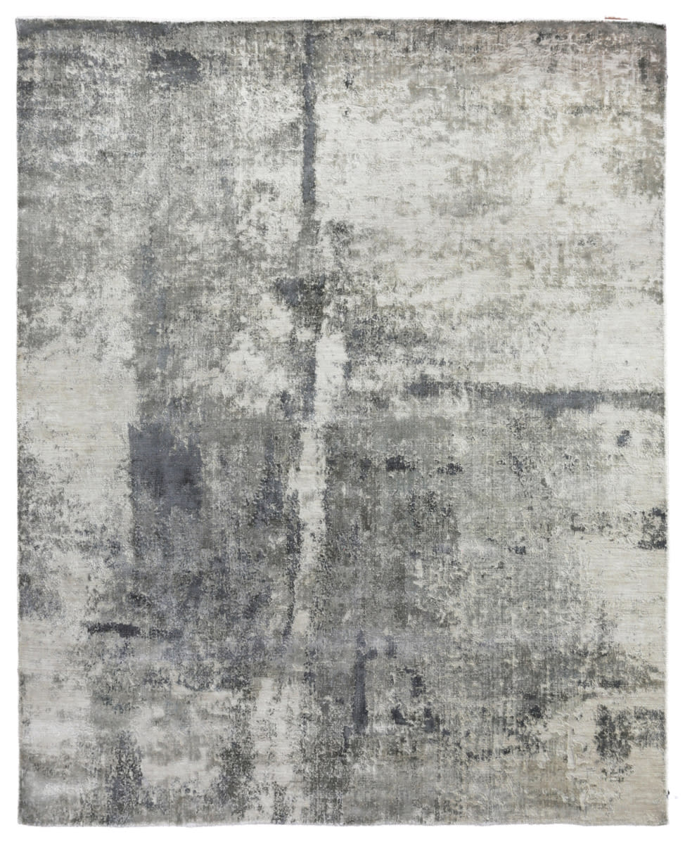 Exquisite Rugs Reflections Hand Woven 3918 Gray - Ivory - Multi | Rug ...
