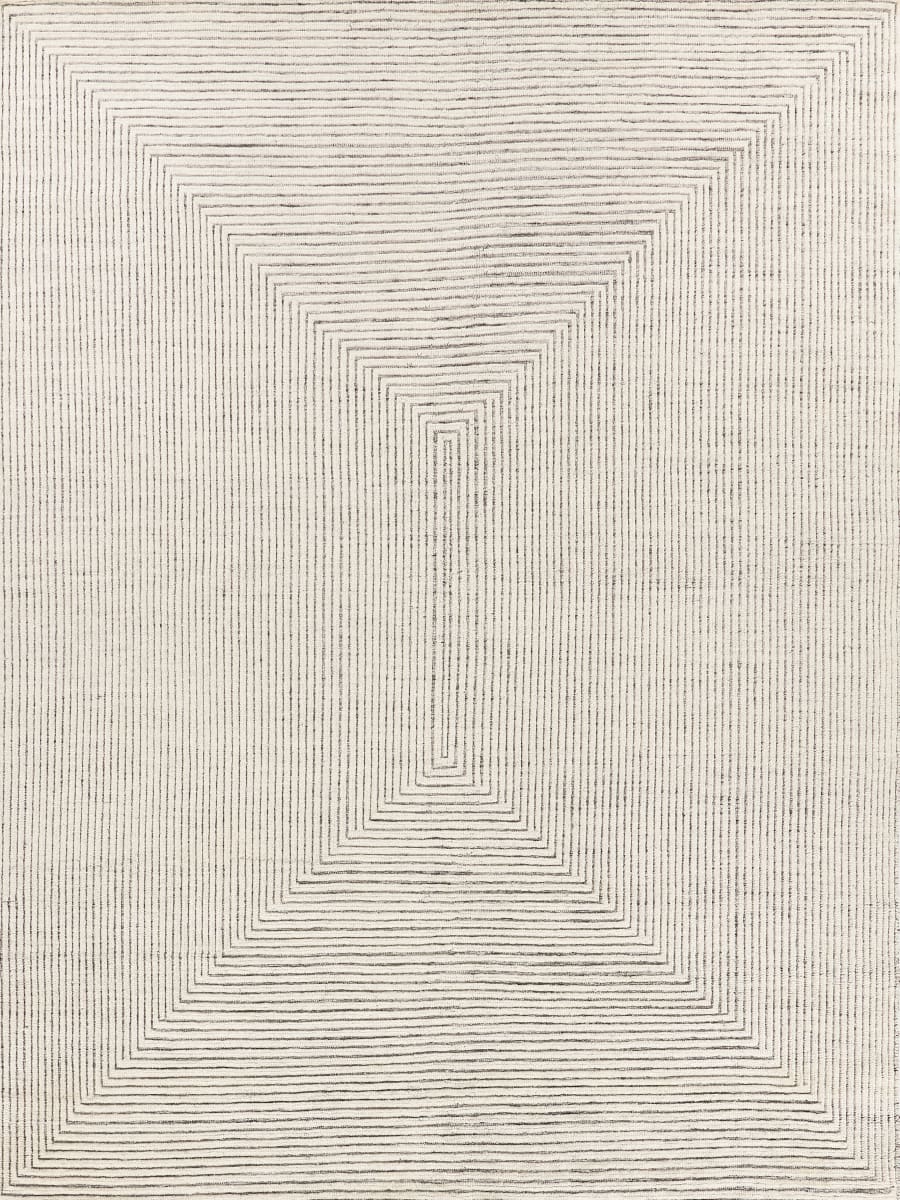 Exquisite Rugs Crescent Hand Knotted 4044 Ivory | Rug Studio