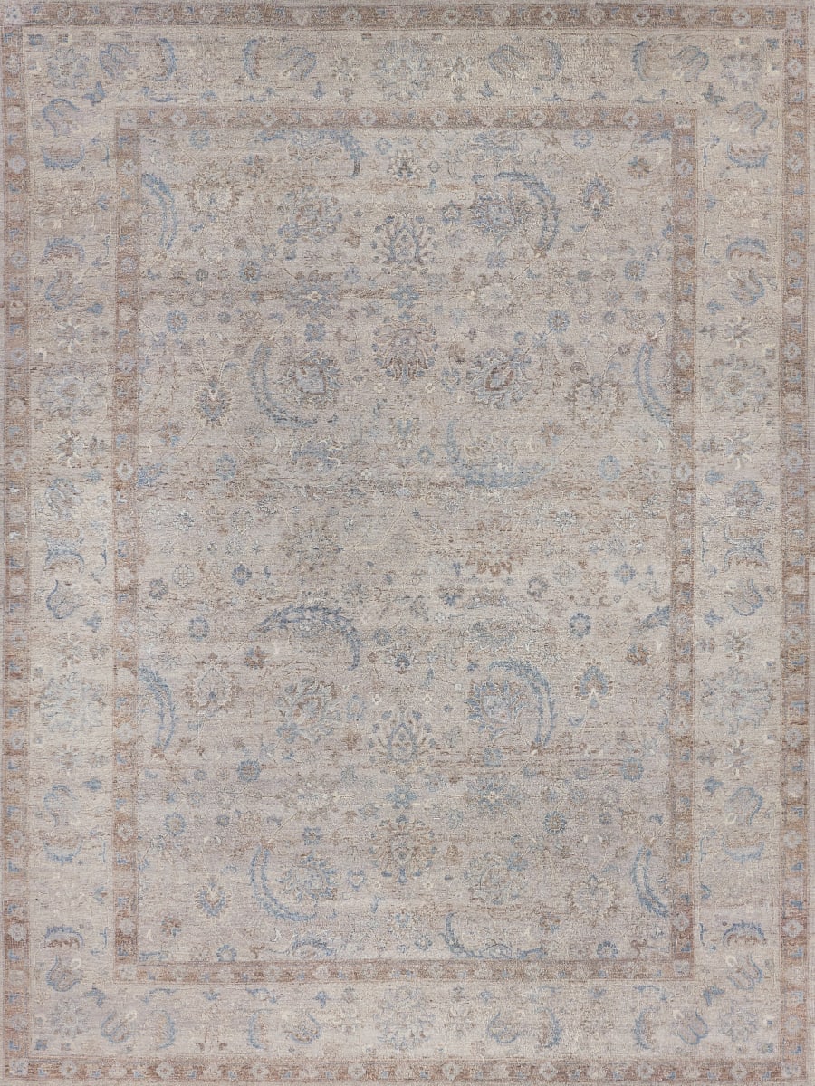 Exquisite Rugs Harper Hand Knotted 4232 Beige - Ivory - Multi | Rug Studio
