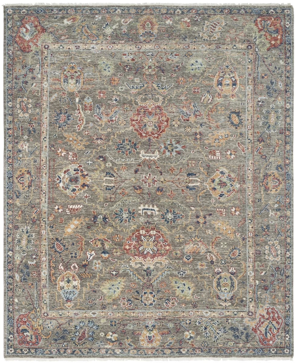 Famous Maker Kenapa 100197 Vintage Grey | Rug Studio