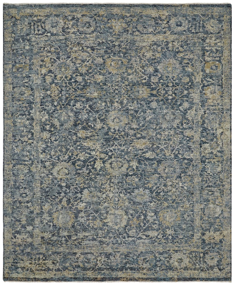 Famous Maker Lyric 100808 Blue | Rug Studio
