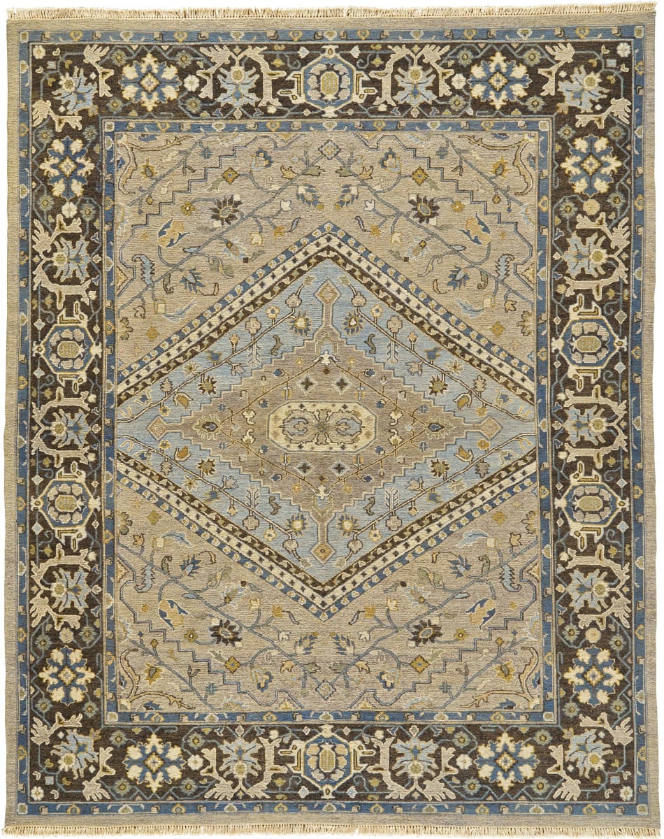 Rugstudio Sample Sale 184874 Smoke - Gray Last Chance | Rug Studio