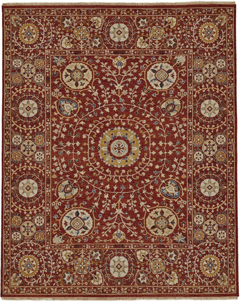 Feizy Amherst 0758f Red | Rug Studio
