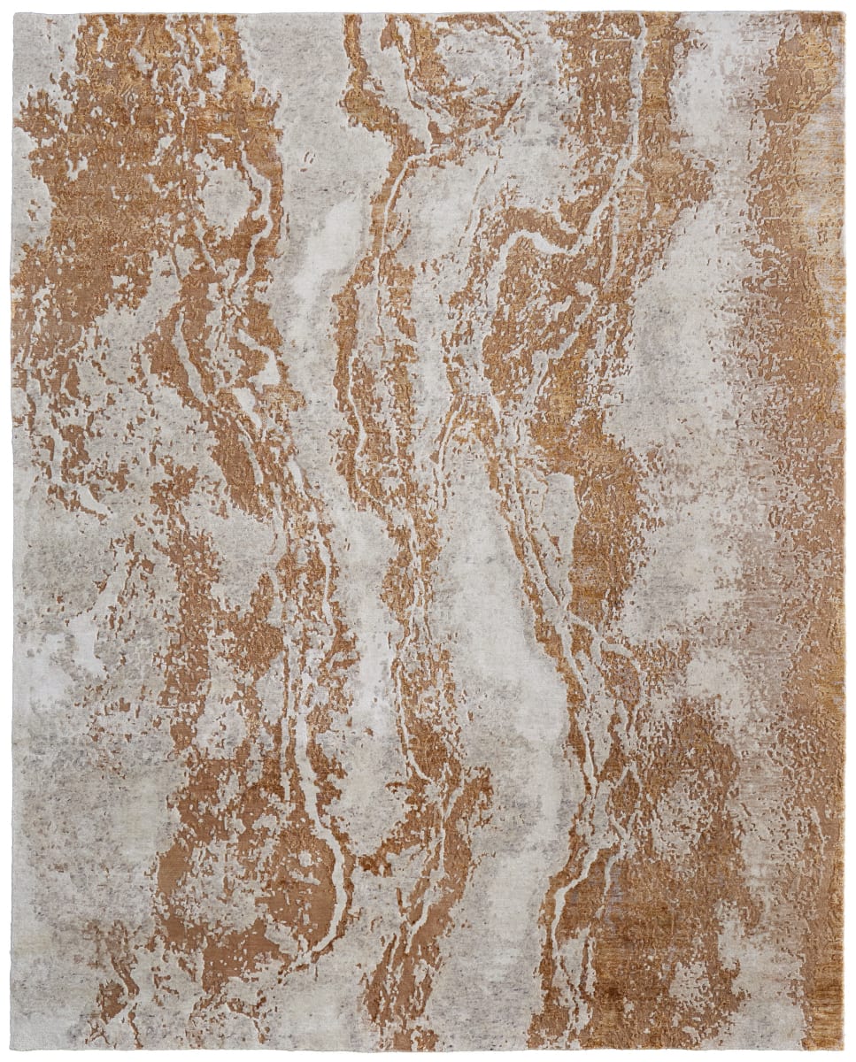 Feizy Montecito 69E6F Beige - Rust | Rug Studio
