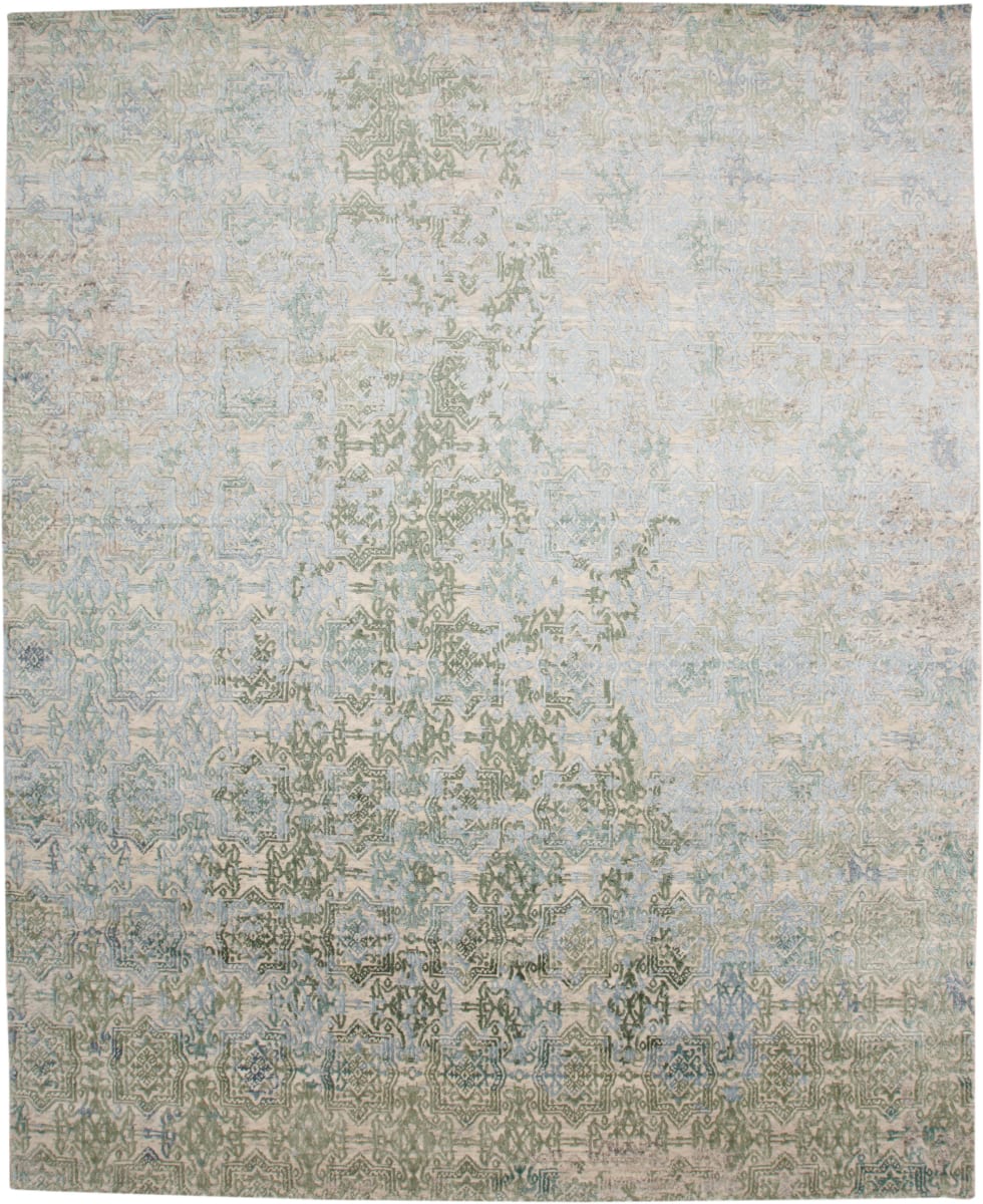 Feizy Hayden 6042L Natural - Green | Rug Studio