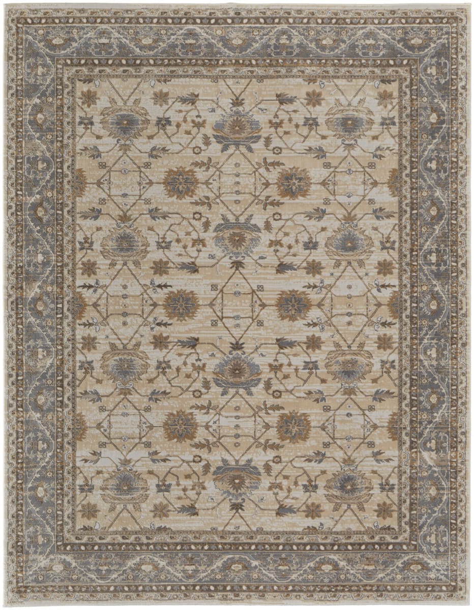Feizy Celene 39kvf Beige - Gray | Rug Studio