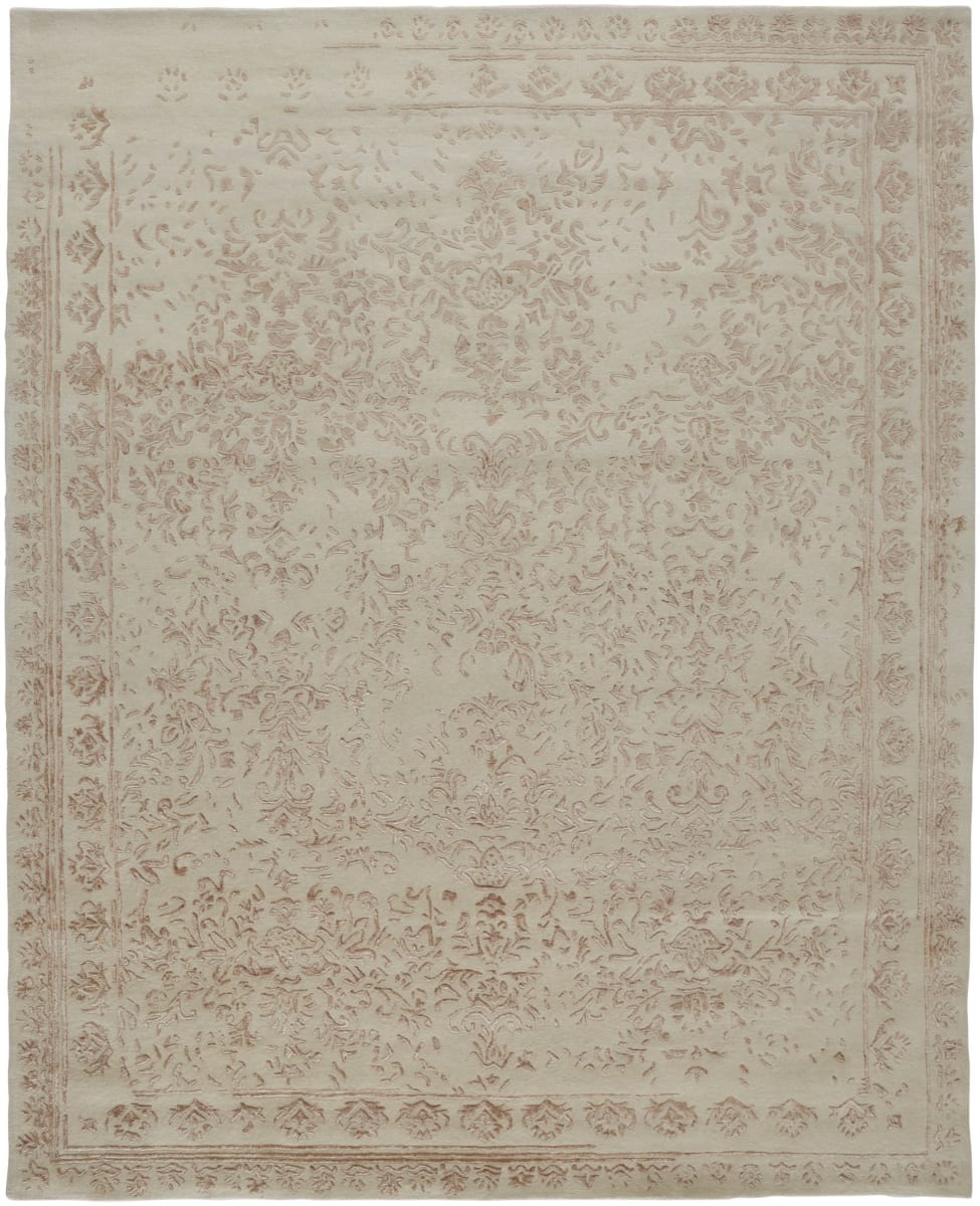 Feizy Bella 8014f Ivory - Blush | Rug Studio