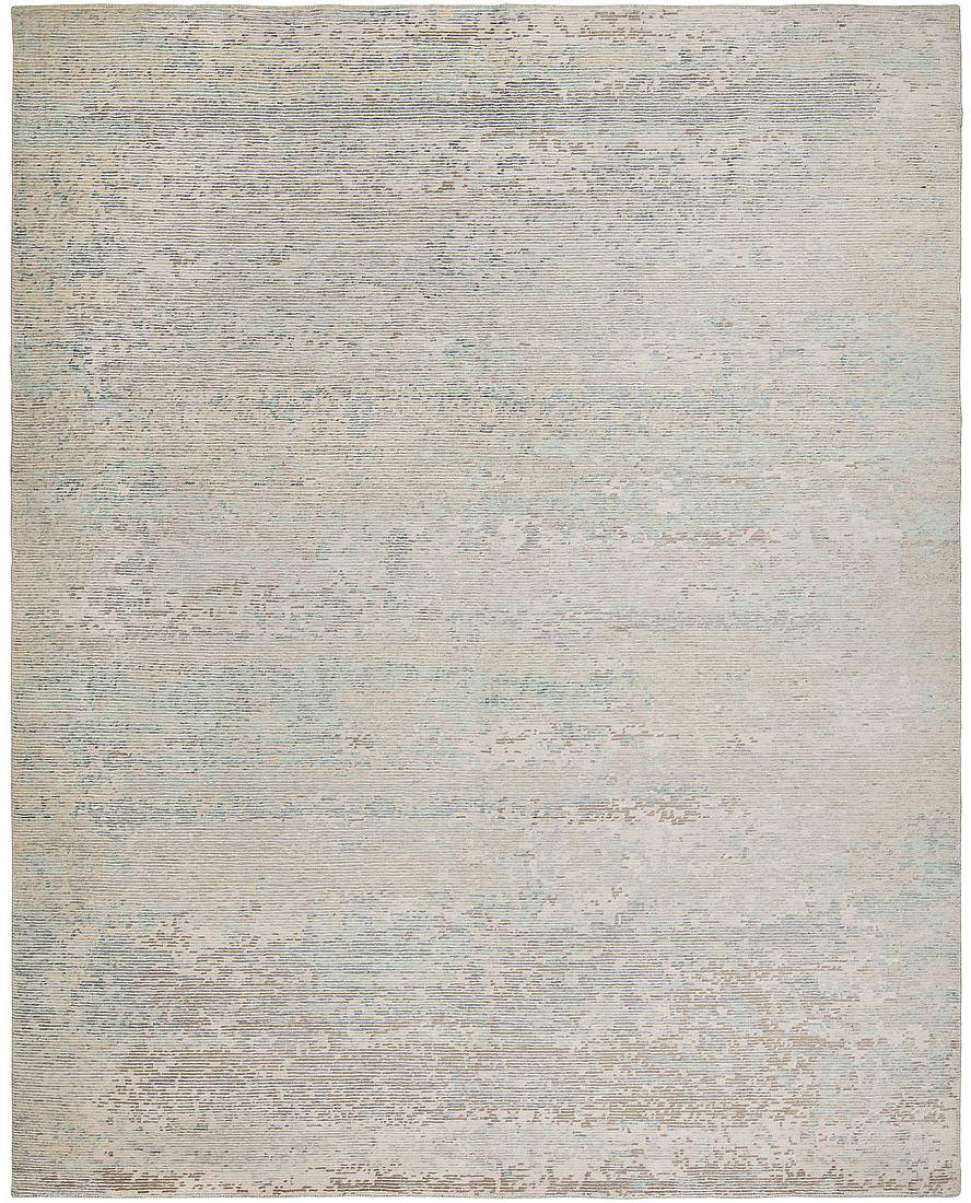HRI Milan Mi-90 Silver - Blue | Rug Studio