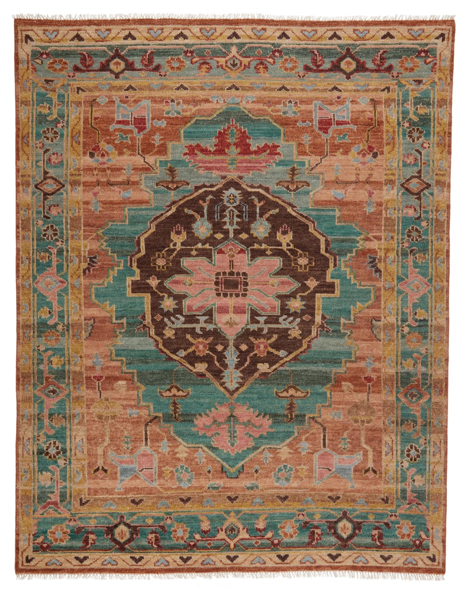 Jinsen Jude Jin02 Teal | Rug Studio