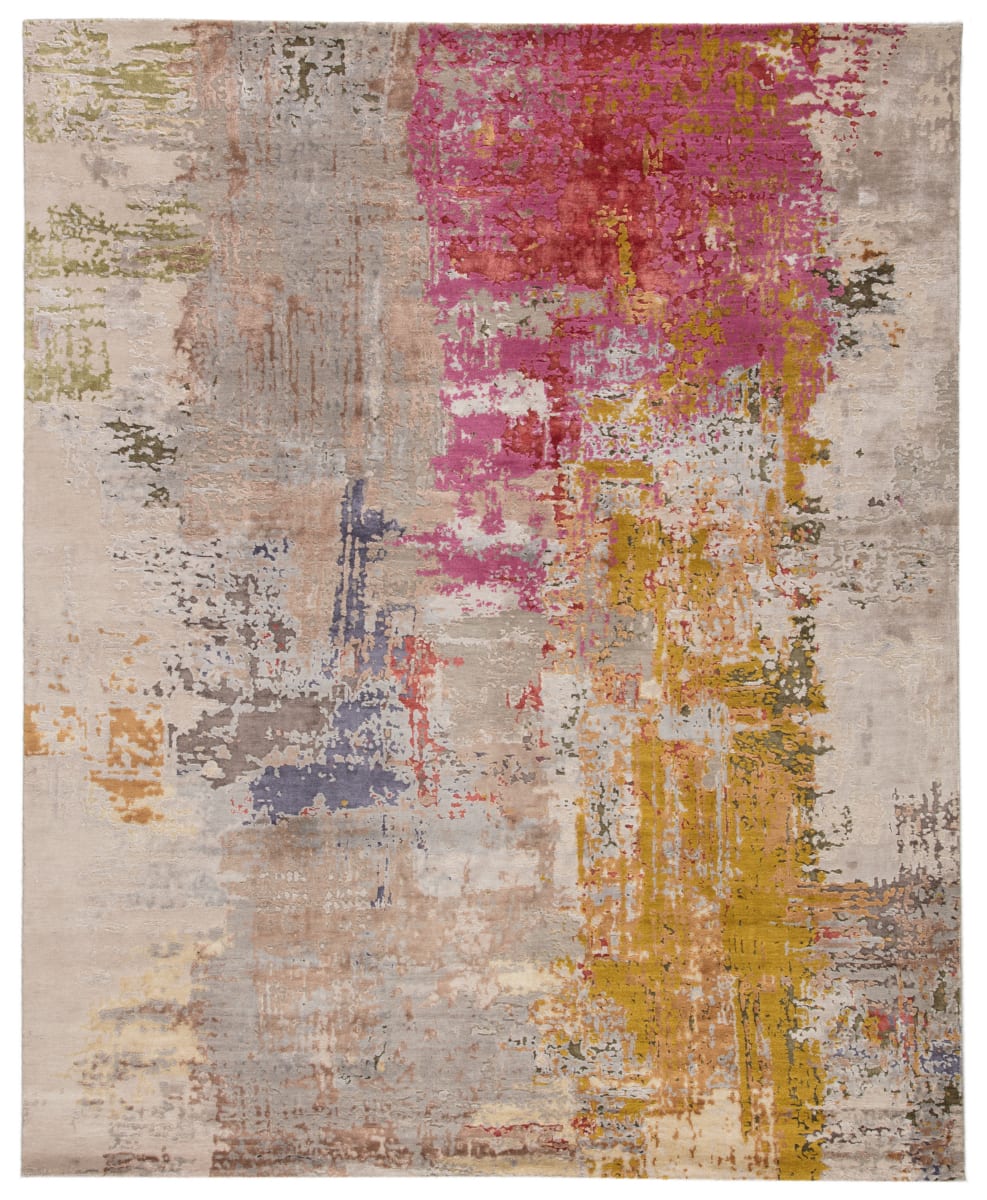 Jaipur Living Project Error Pre16 Neev Multicolor - Gray | Rug Studio