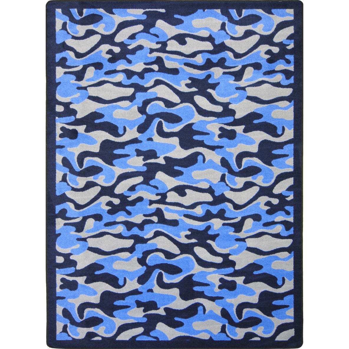 Joy Carpets Kaleidoscope Funky Camo Blue | Rug Studio