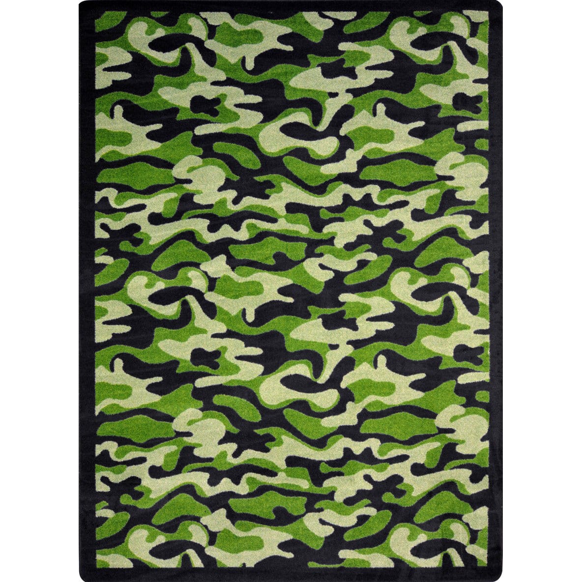 Joy Carpets Kaleidoscope Funky Camo Green | Rug Studio