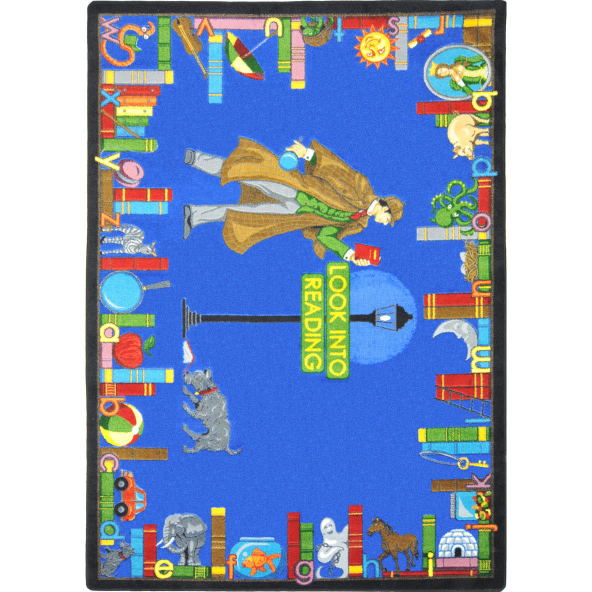 Joy Carpets Kid Essentials Look Into Reading Multi | Rug Studio