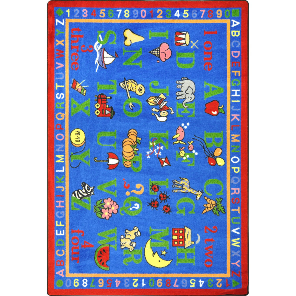 Joy Carpets Kid Essentials Phonics Fun Multi | Rug Studio