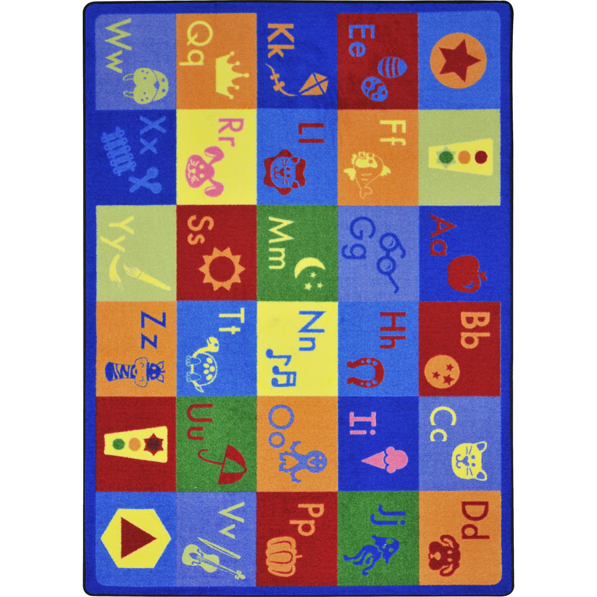 Joy Carpets Kid Essentials Simply Phonics Multi | Rug Studio