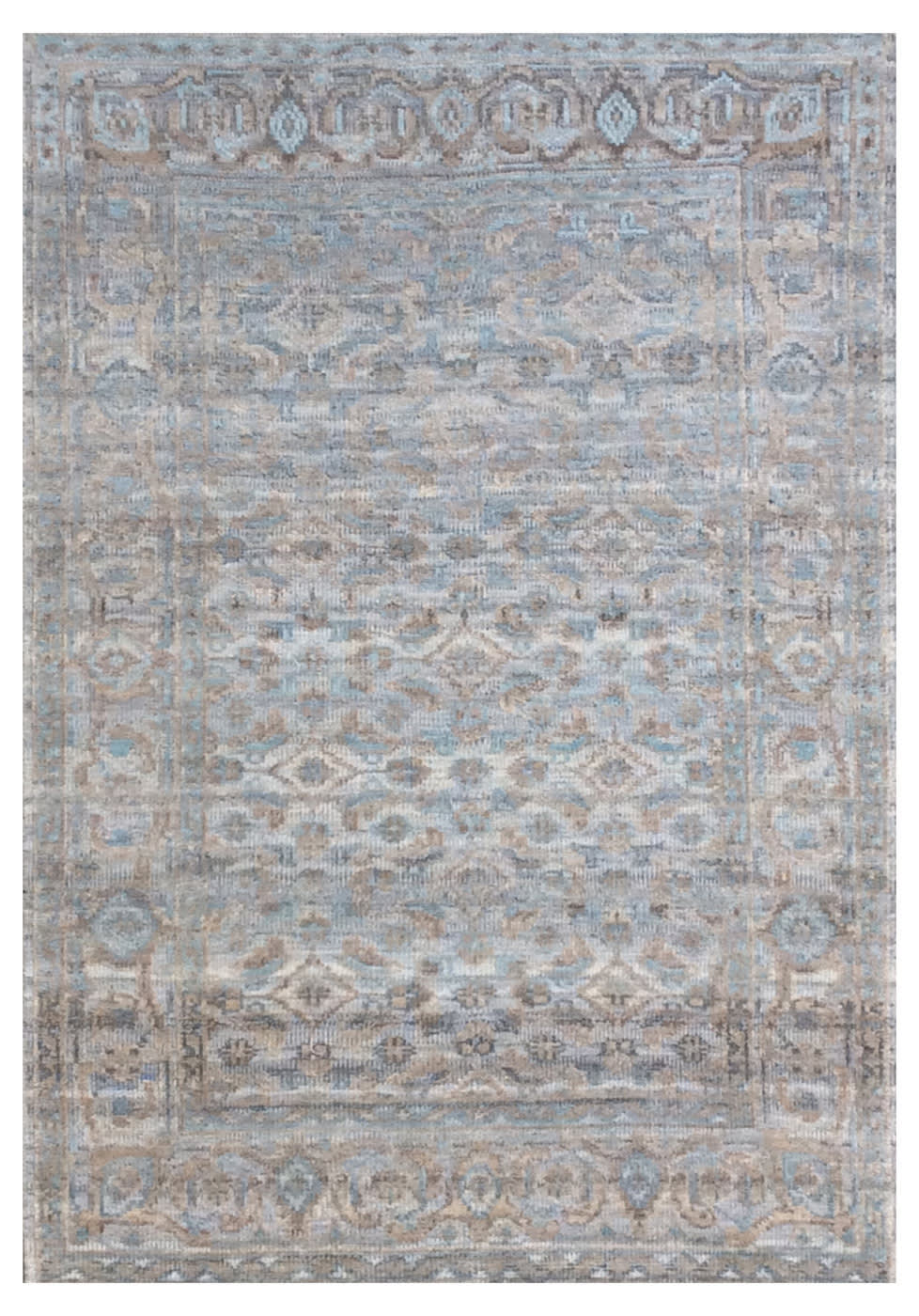 Famous Maker Hayden 100134 Sky-Natural | Rug Studio