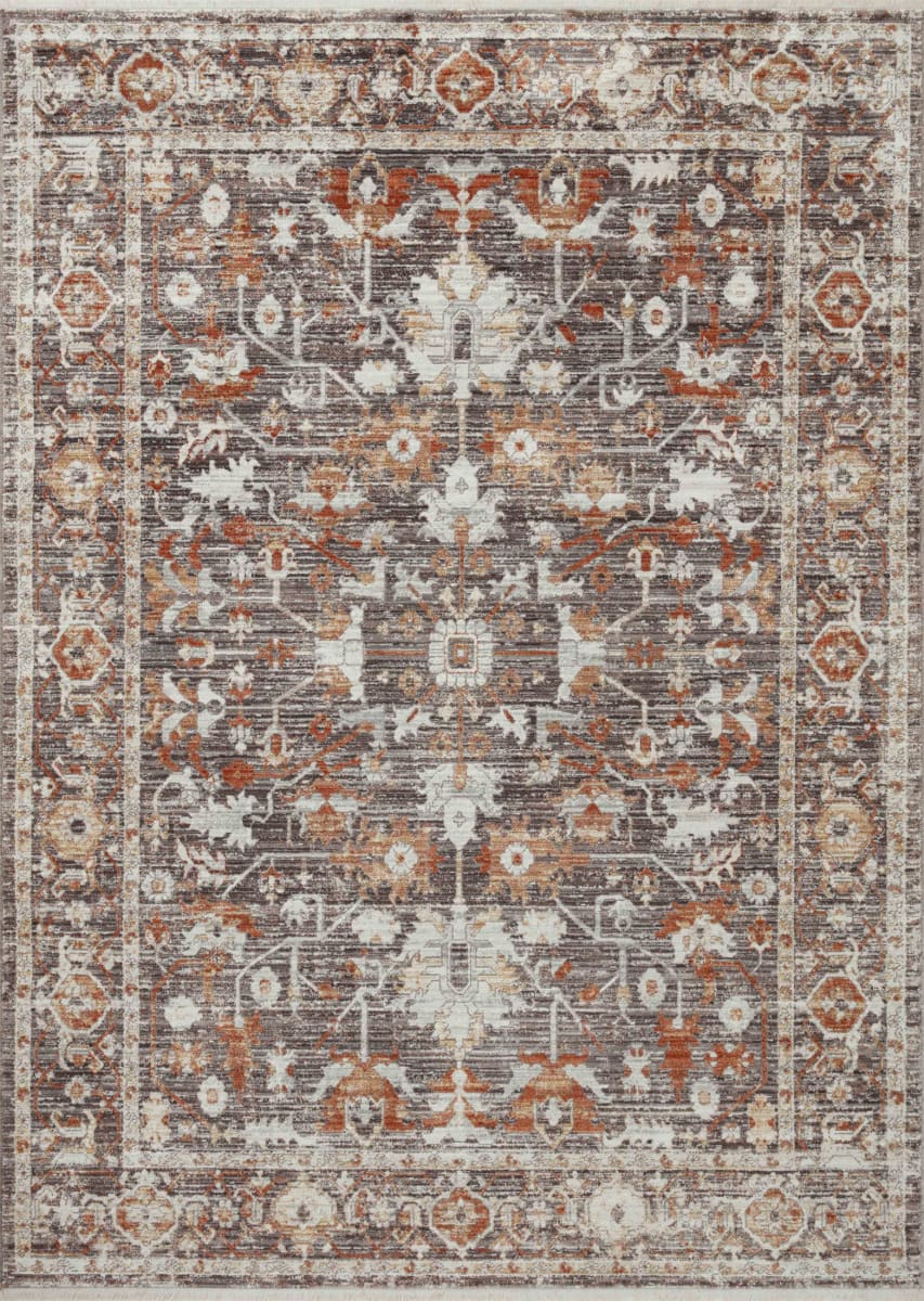 Loloi Bonney Bny-07 Charcoal - Spice | Rug Studio